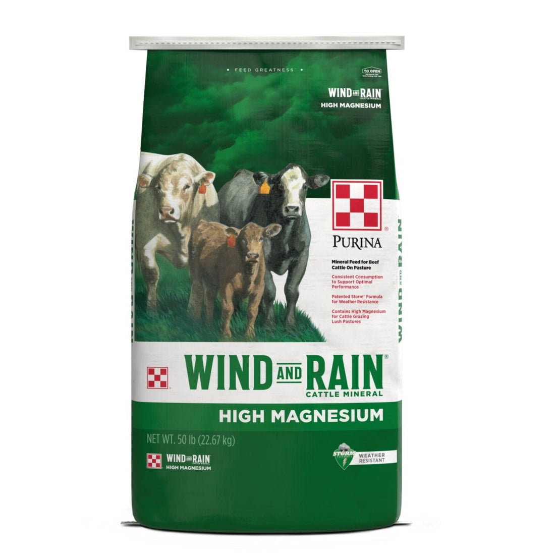 Purina® Wind & Rain® Storm® Hi-Mag 4 Complete Cattle Mineral ...